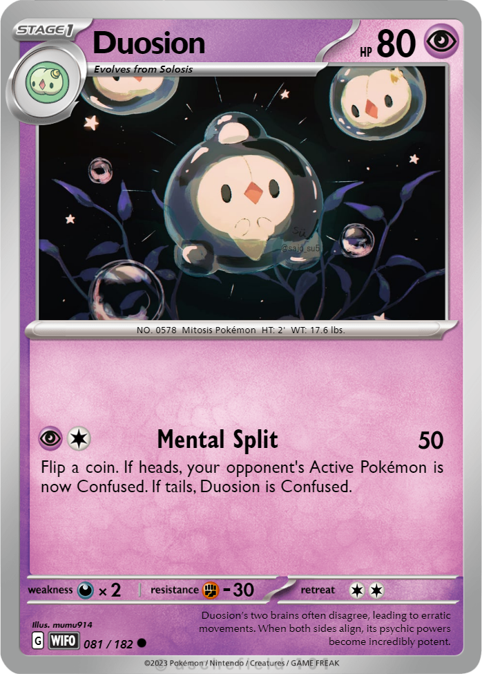 Duosion - DimitruSgozzinu | Pokécardmaker.net