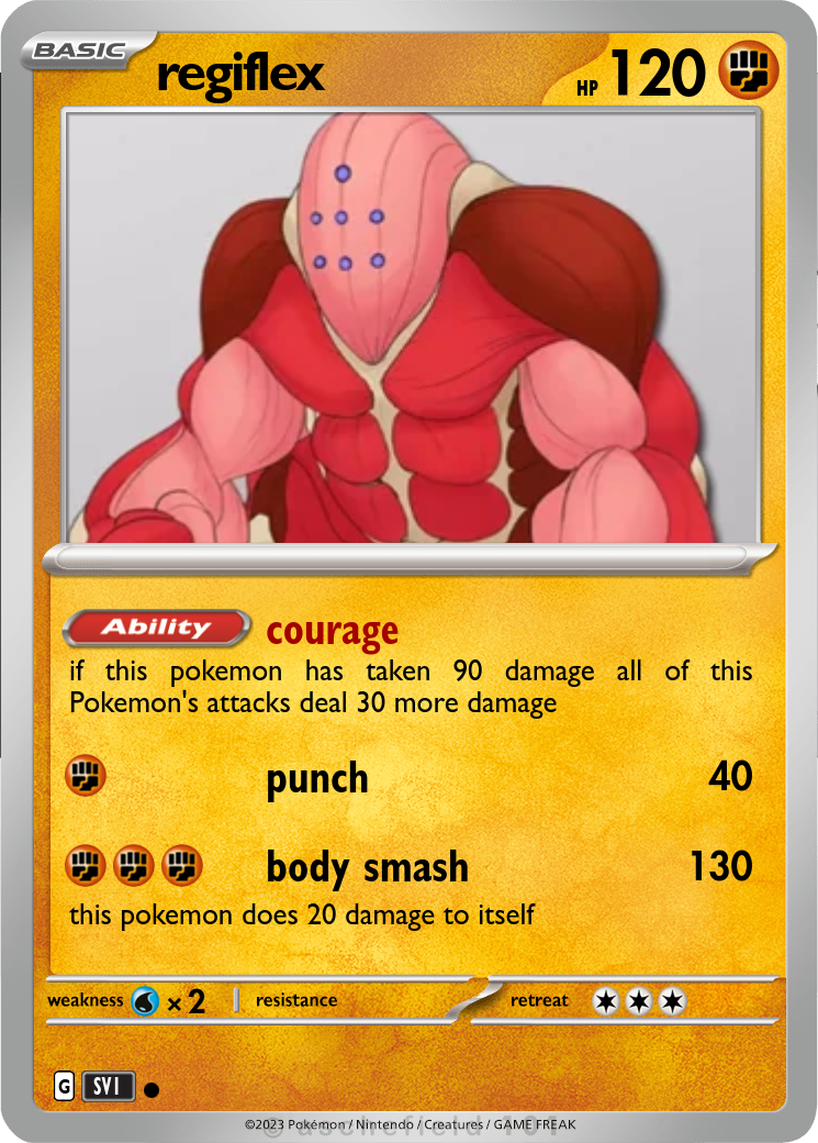 regiflex - Dinoradman | Pokécardmaker.net