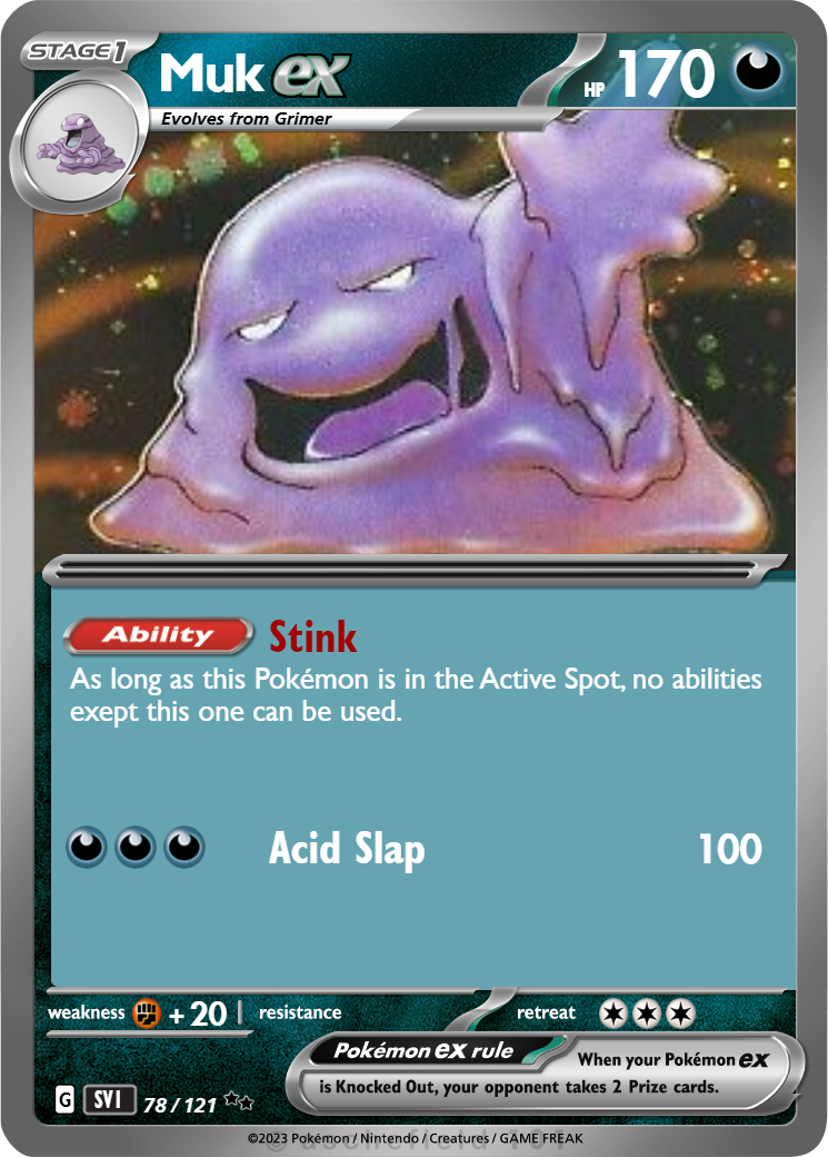 Muk - DittoFan1 | Pokécardmaker.net