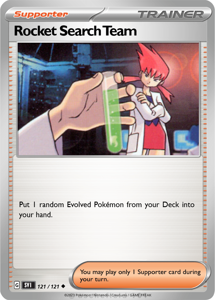 Rocket Search Team - DittoFan1 | Pokécardmaker.net