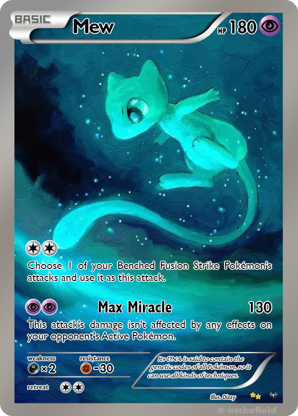 Mew - Dizzy | Pokécardmaker.net