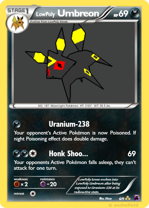 Umbreon - Dizzy | Pokécardmaker.net