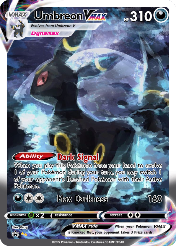 Umbreon - Dizzy | Pokécardmaker.net