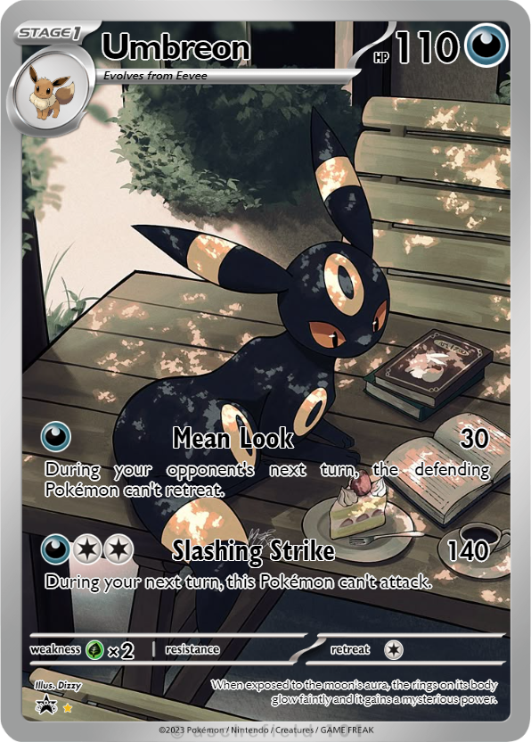 Umbreon - Dizzy | Pokécardmaker.net