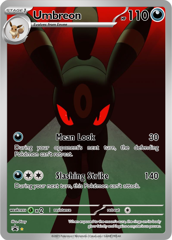 Umbreon - Dizzy | Pokécardmaker.net