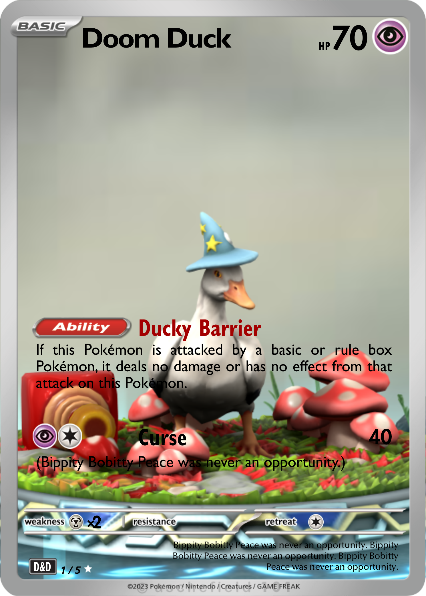 Doom Duck - DogFrogg445 | Pokécardmaker.net