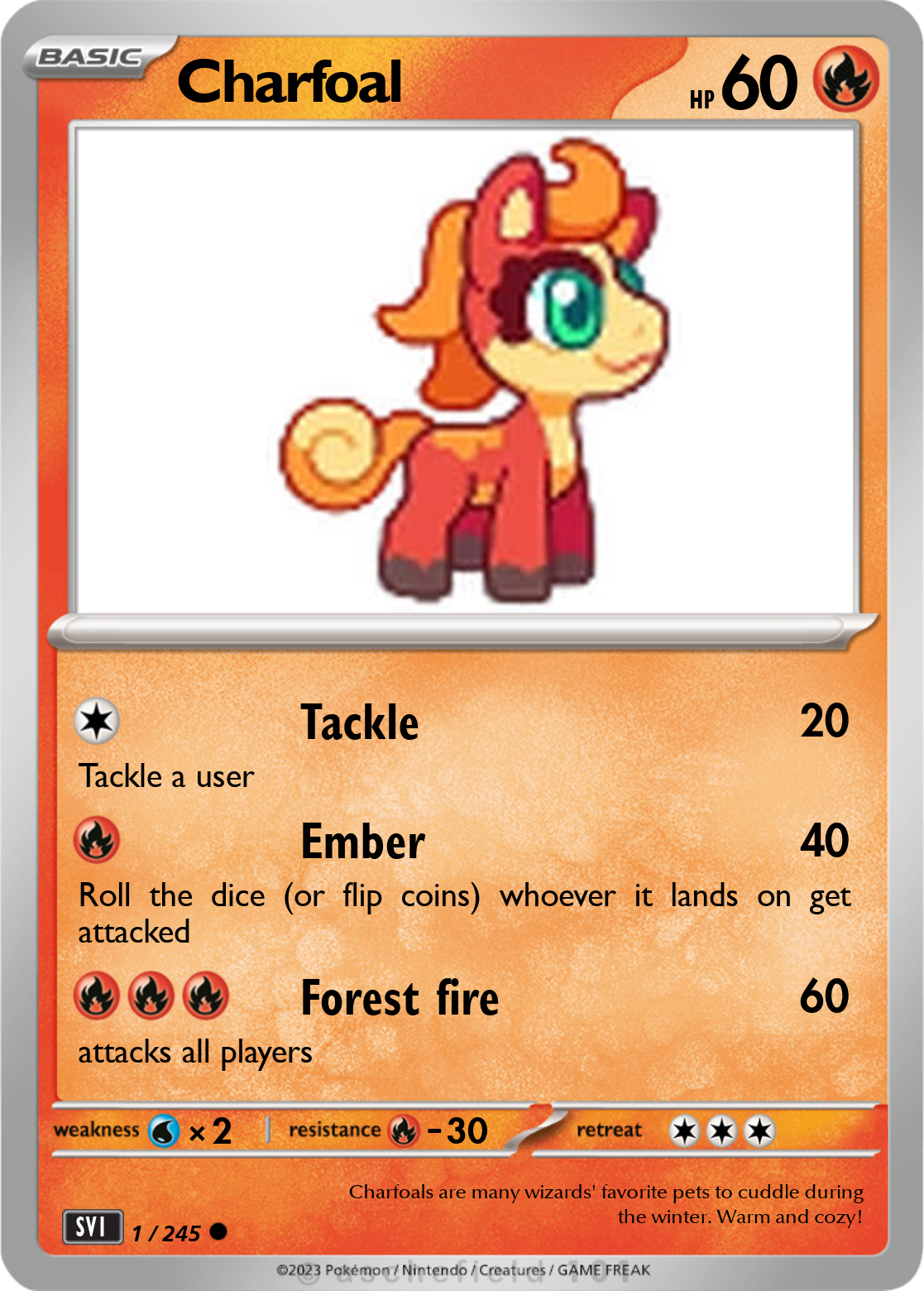 Charfoal - Dog_guy | Pokécardmaker.net
