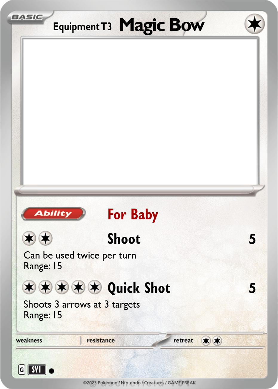 Magic Bow - DoomOfKrinus | Pokécardmaker.net