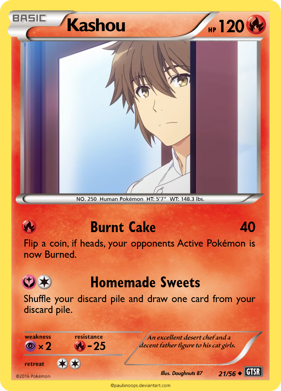 Kashou - Doughnuts_87 | Pokécardmaker.net