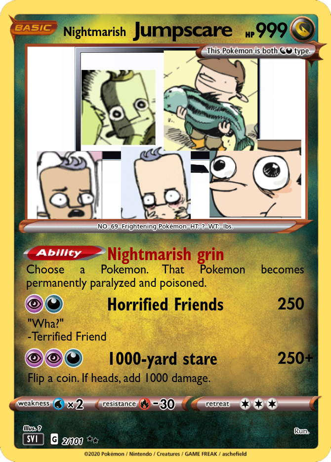Jumpscare - Dpmcqueen | Pokécardmaker.net