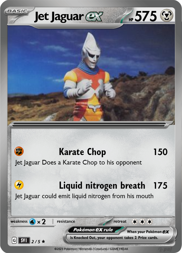 Jet Jaguar - DrPepperlover | Pokécardmaker.net