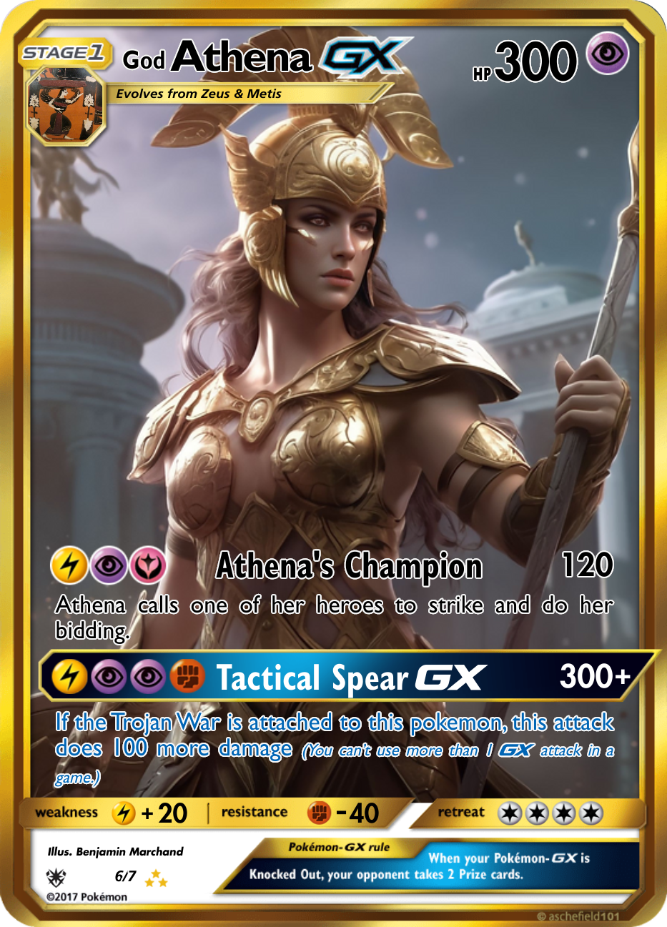 Athena - Dragonboy137 | Pokécardmaker.net
