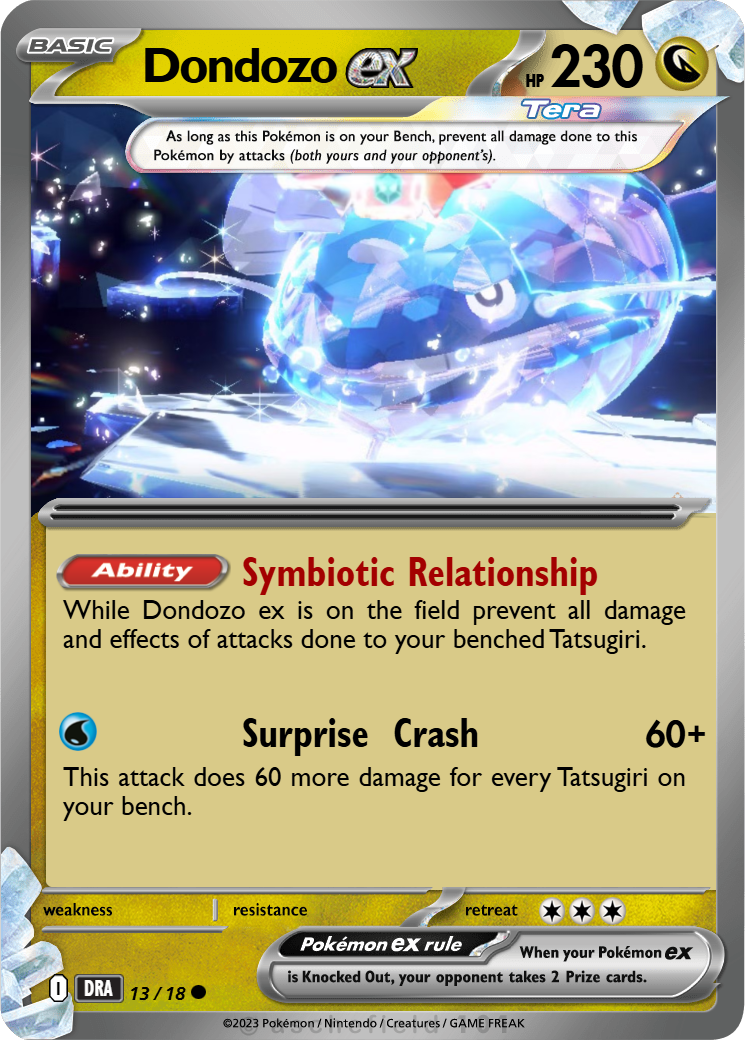 Dondozo - Dragonforge | Pokécardmaker.net