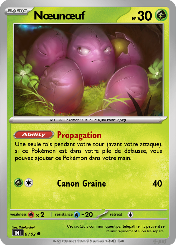 Nœunœuf - Dragthor | Pokécardmaker.net