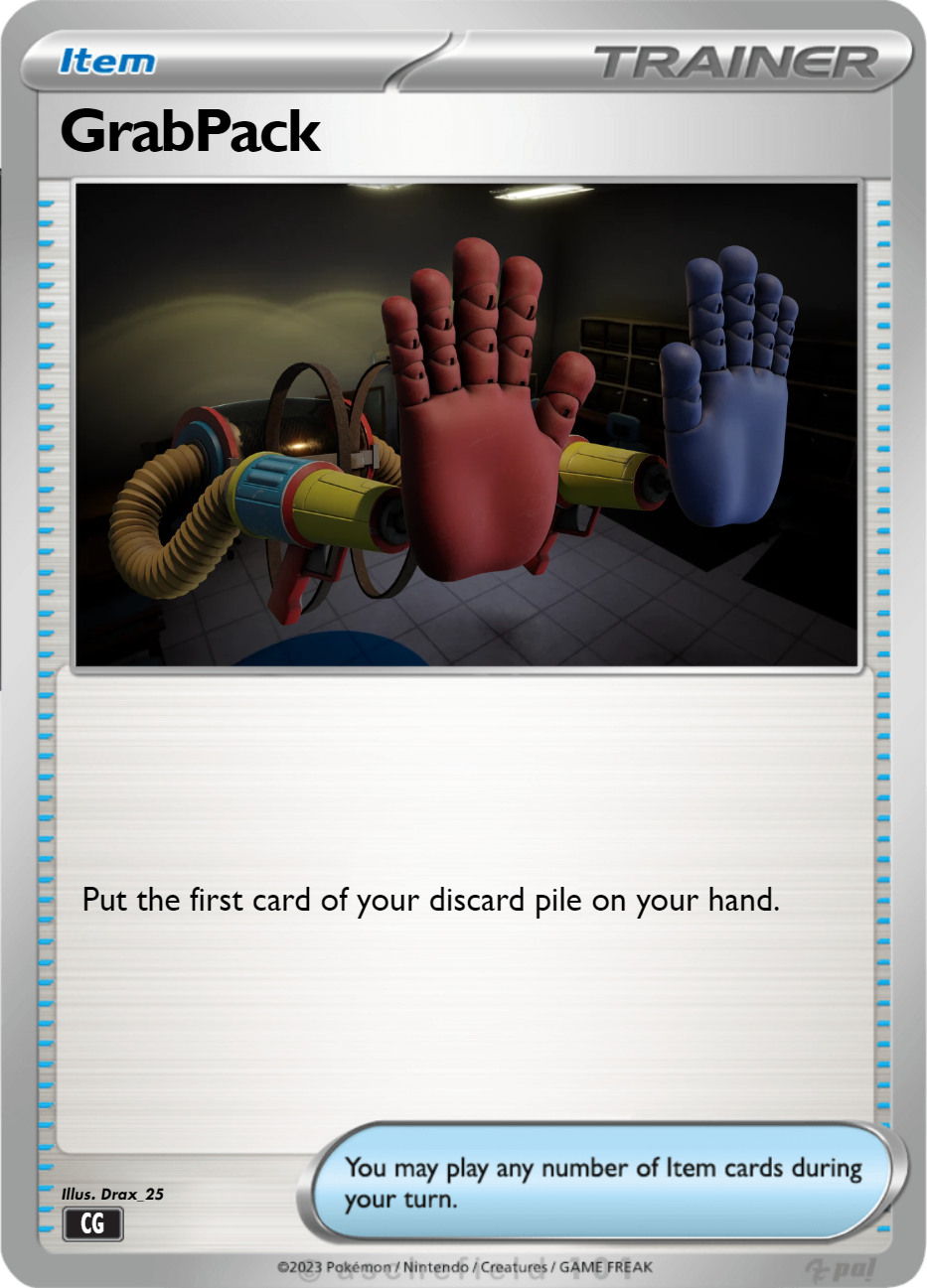 GrabPack - Drax_25 | Pokécardmaker.net