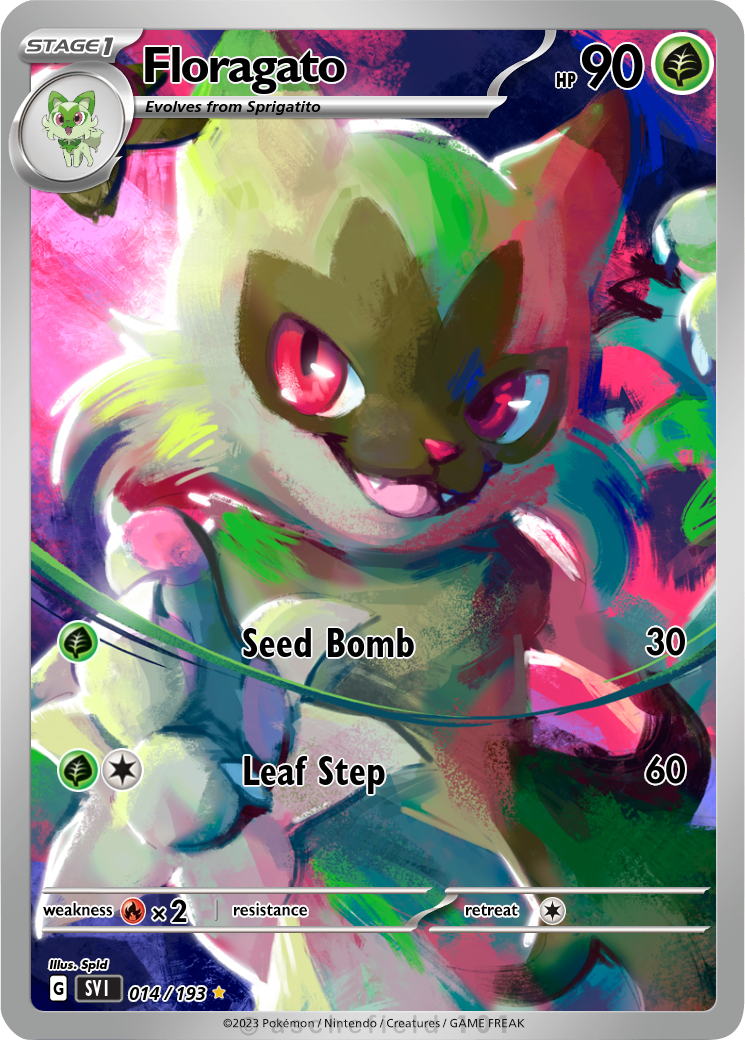 Floragato - Dresmoe | Pokécardmaker.net
