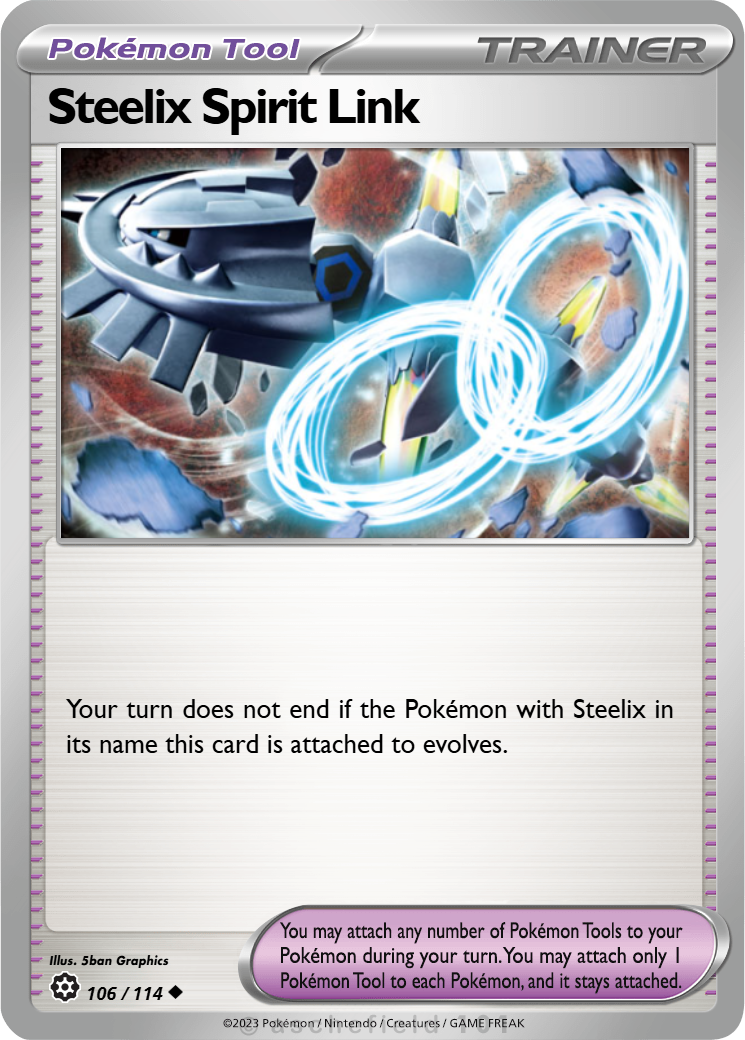 Steelix Spirit Link - DrgnMastr386 | Pokécardmaker.net