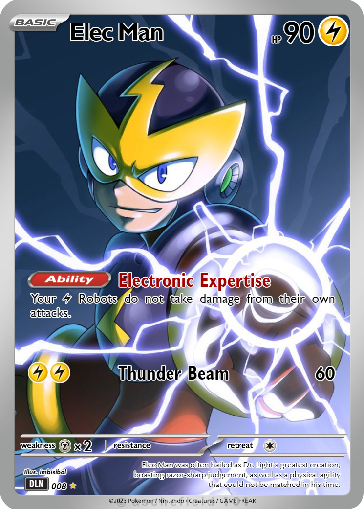 Elec Man - Duckolium | Pokécardmaker.net