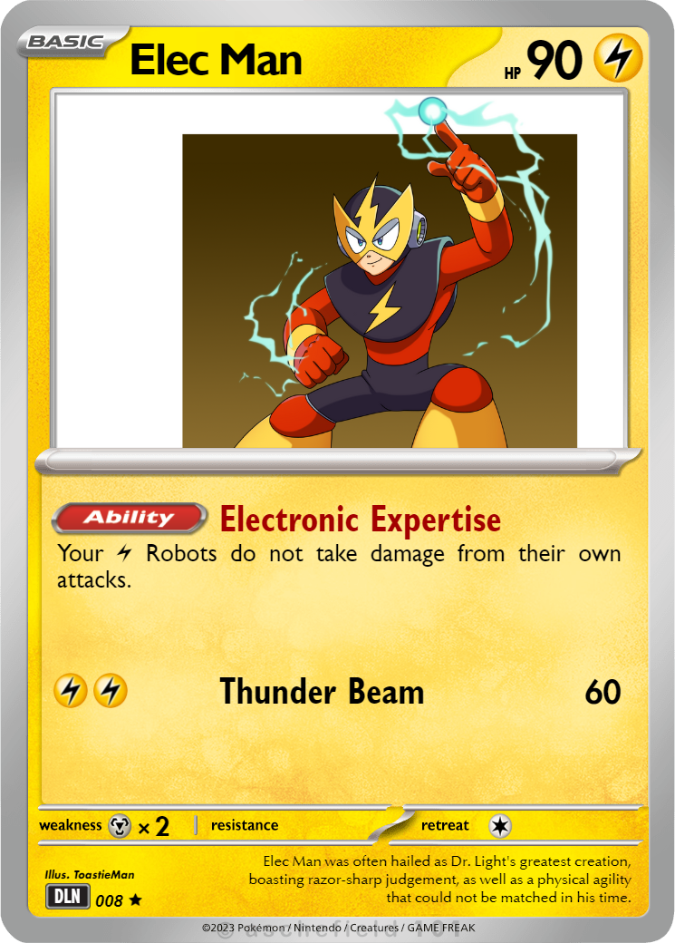 Elec Man - Duckolium | Pokécardmaker.net