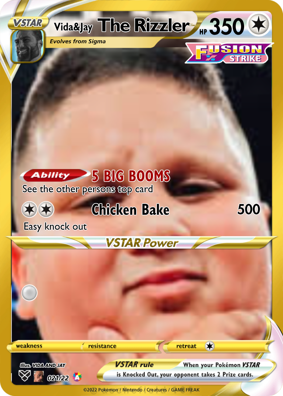 The Rizzler - DuckyFN | Pokécardmaker.net