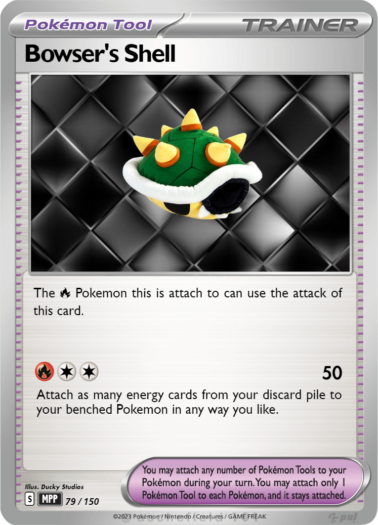 Bowser's Shell - DuckyGX | Pokécardmaker.net
