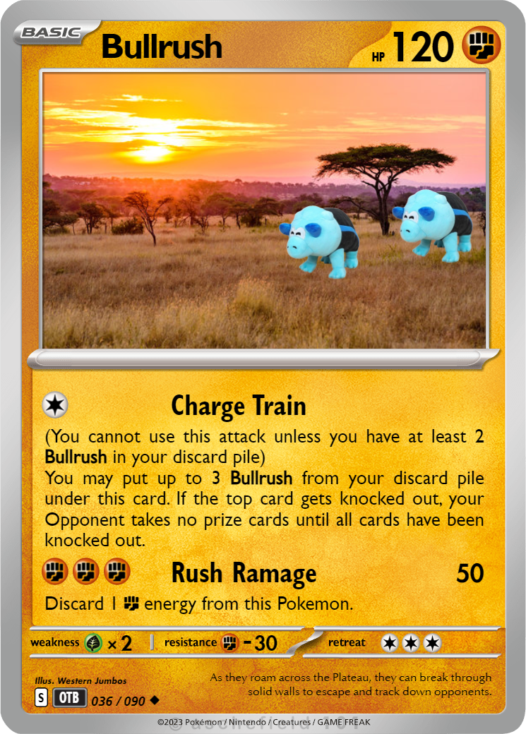 Bullrush - DuckyGX | Pokécardmaker.net
