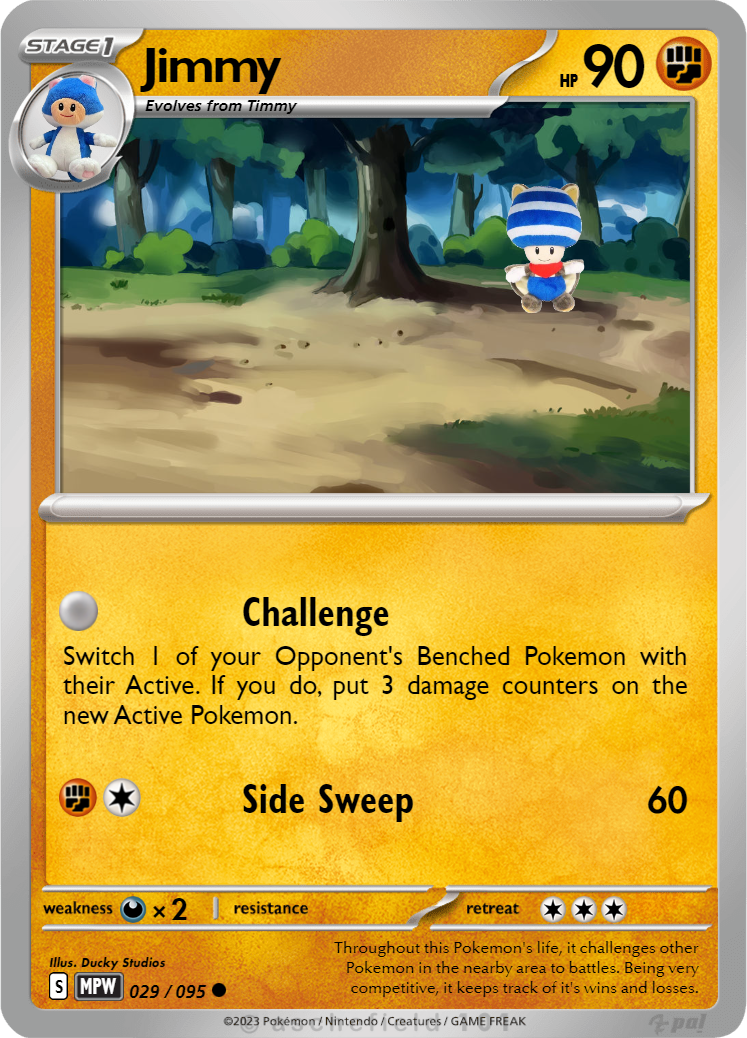 Jimmy - DuckyGX | Pokécardmaker.net