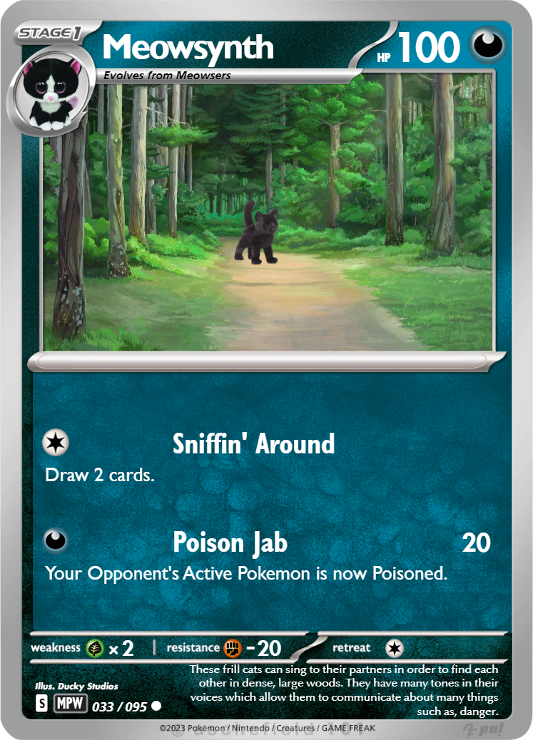 Meowsynth - DuckyGX | Pokécardmaker.net