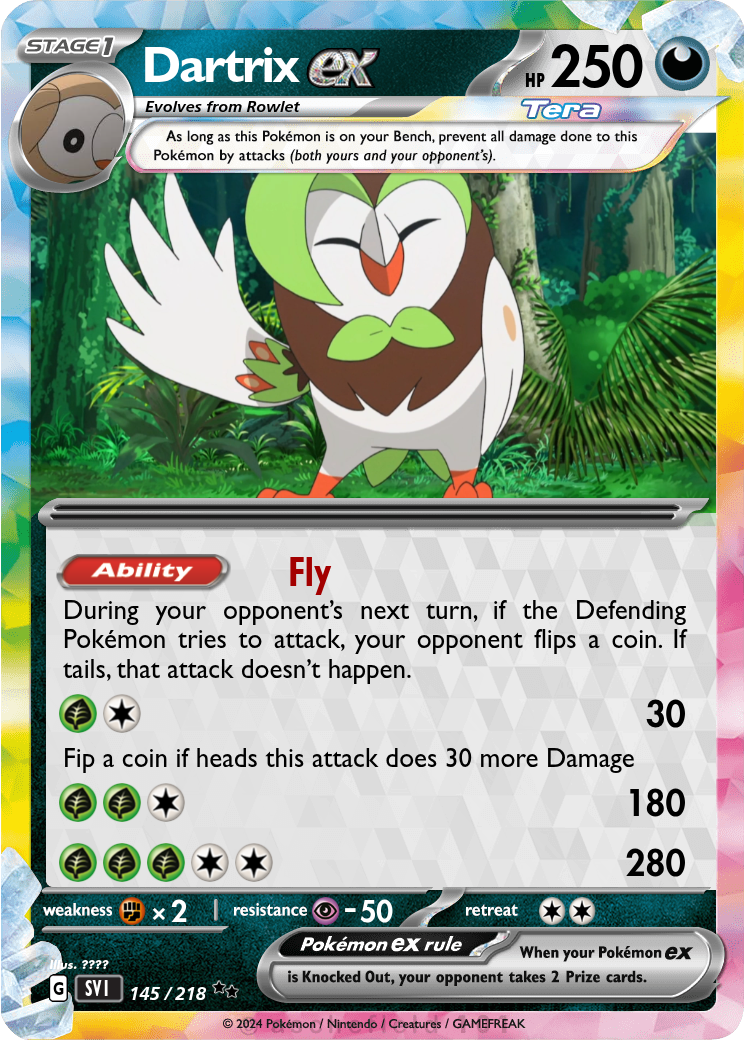 Dartrix - Dugtrio | Pokécardmaker.net