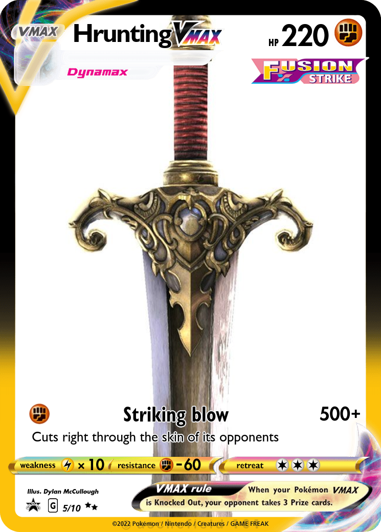 Hrunting - Dylan3000 | Pokécardmaker.net