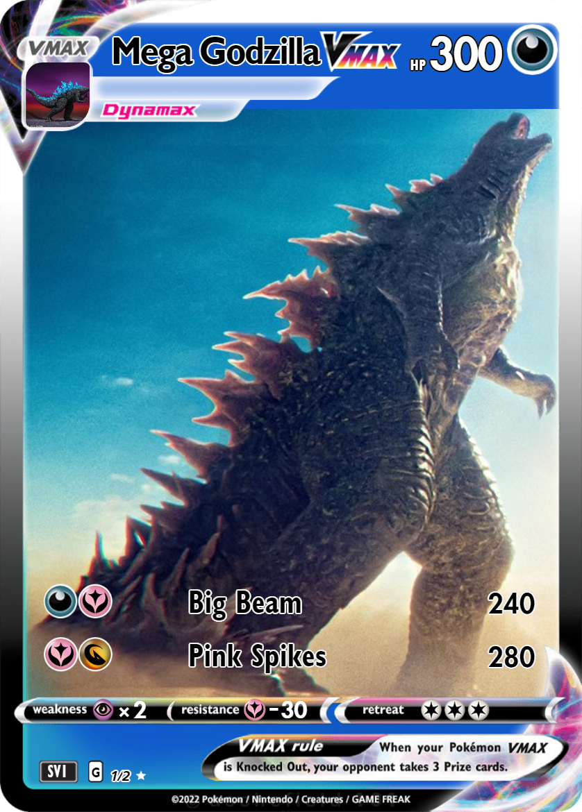 Mega Godzilla - E14O_14 | Pokécardmaker.net