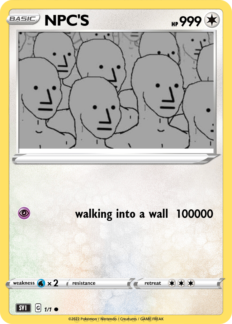 NPC'S - EBond13 | Pokécardmaker.net