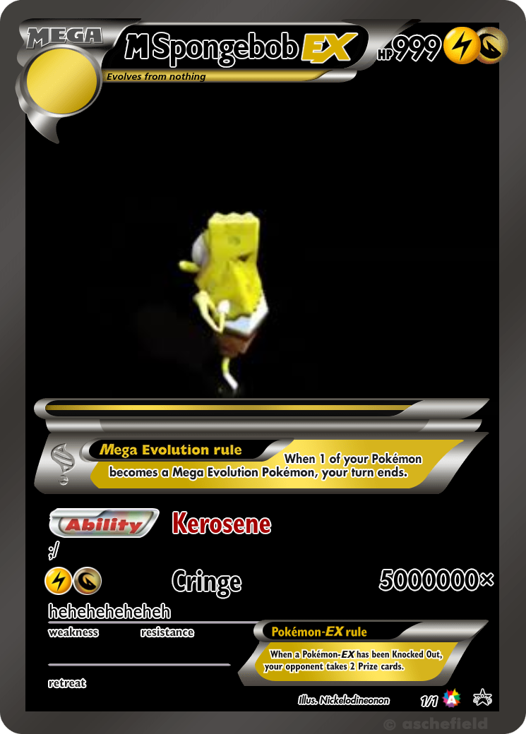 Spongebob - EEX | Pokécardmaker.net