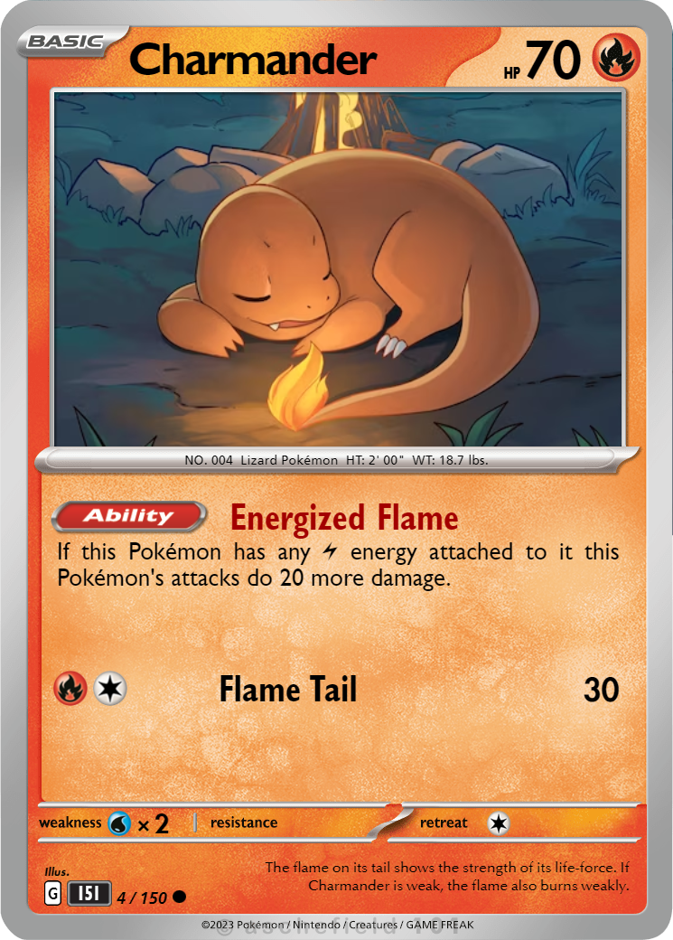Charmander - EIOPQRTUW | Pokécardmaker.net
