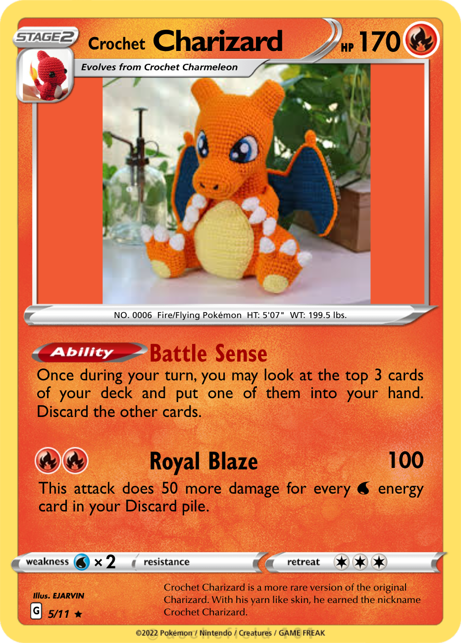 Charizard - EJARVIN | Pokécardmaker.net