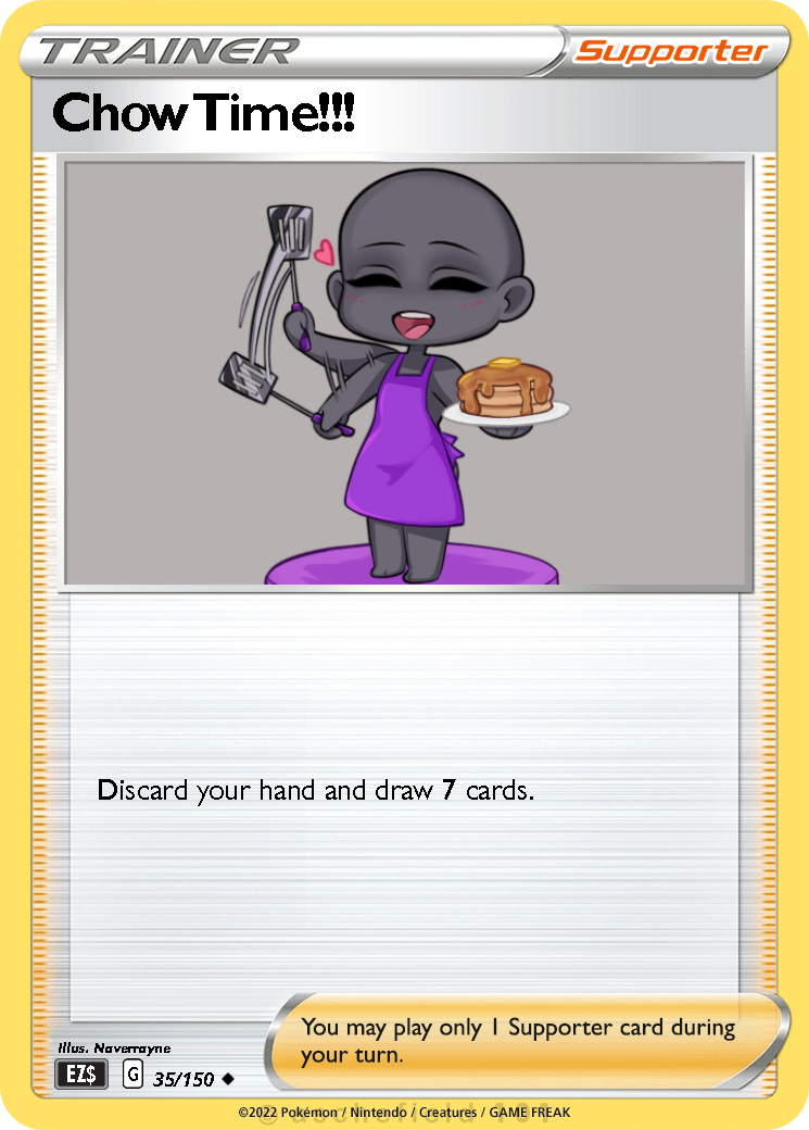 Chow Time!!! - EZmny | Pokécardmaker.net