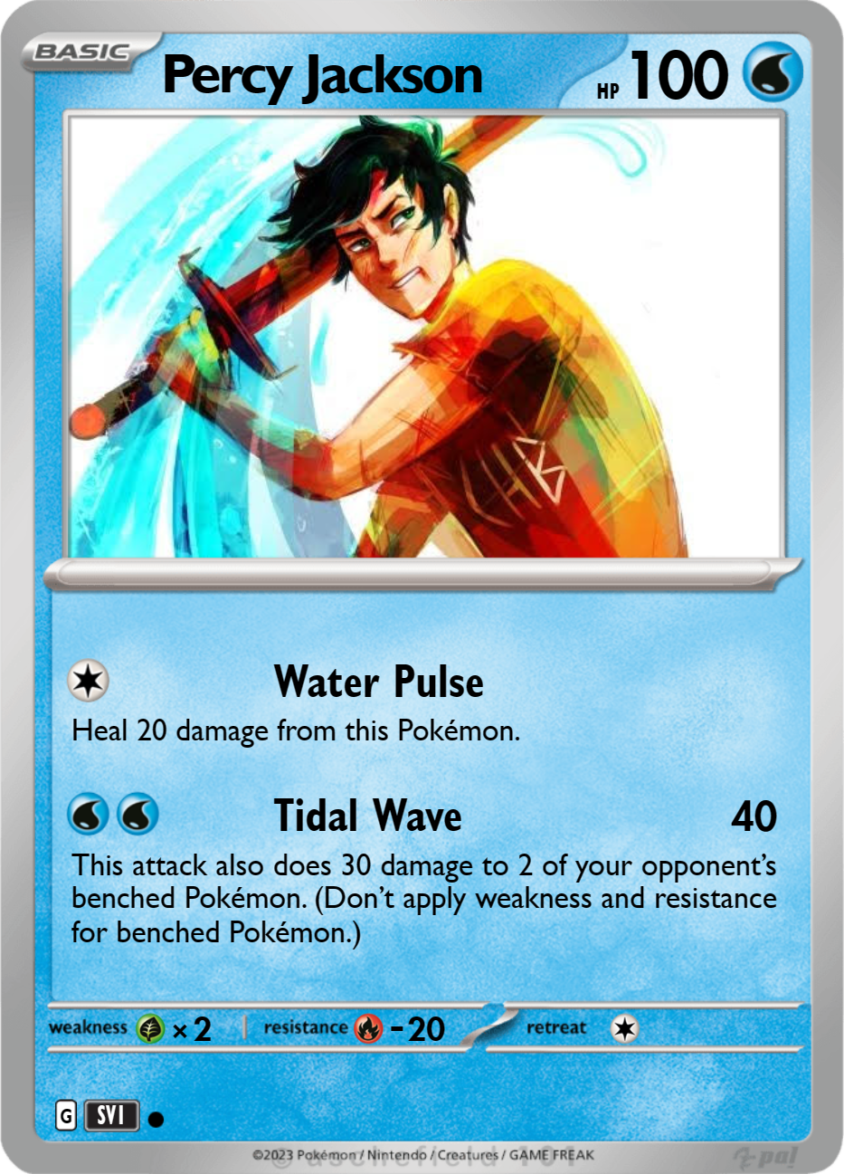 Percy Jackson - Eclipse | Pokécardmaker.net