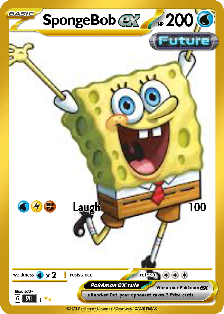 SpongeBob - Edvard | Pokécardmaker.net