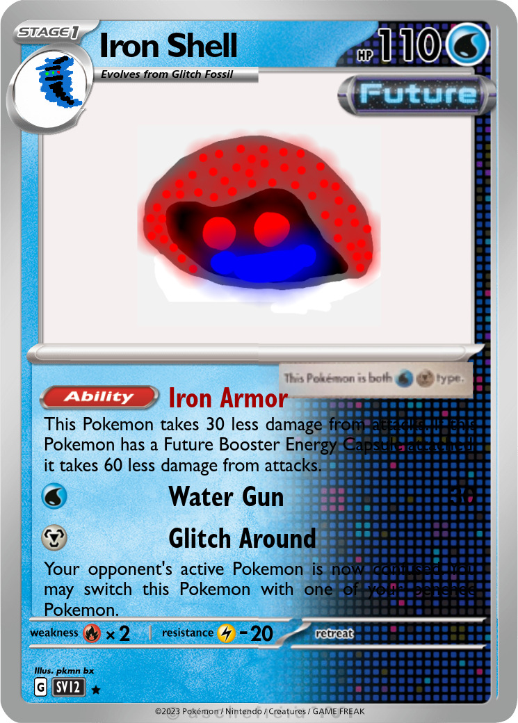 Iron Shell - Eevee | Pokécardmaker.net