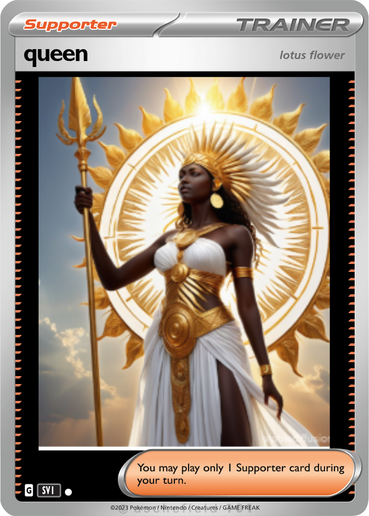 queen - Egypt | Pokécardmaker.net