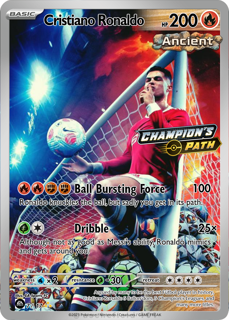 Cristiano Ronaldo - El_Tamalon | Pokécardmaker.net