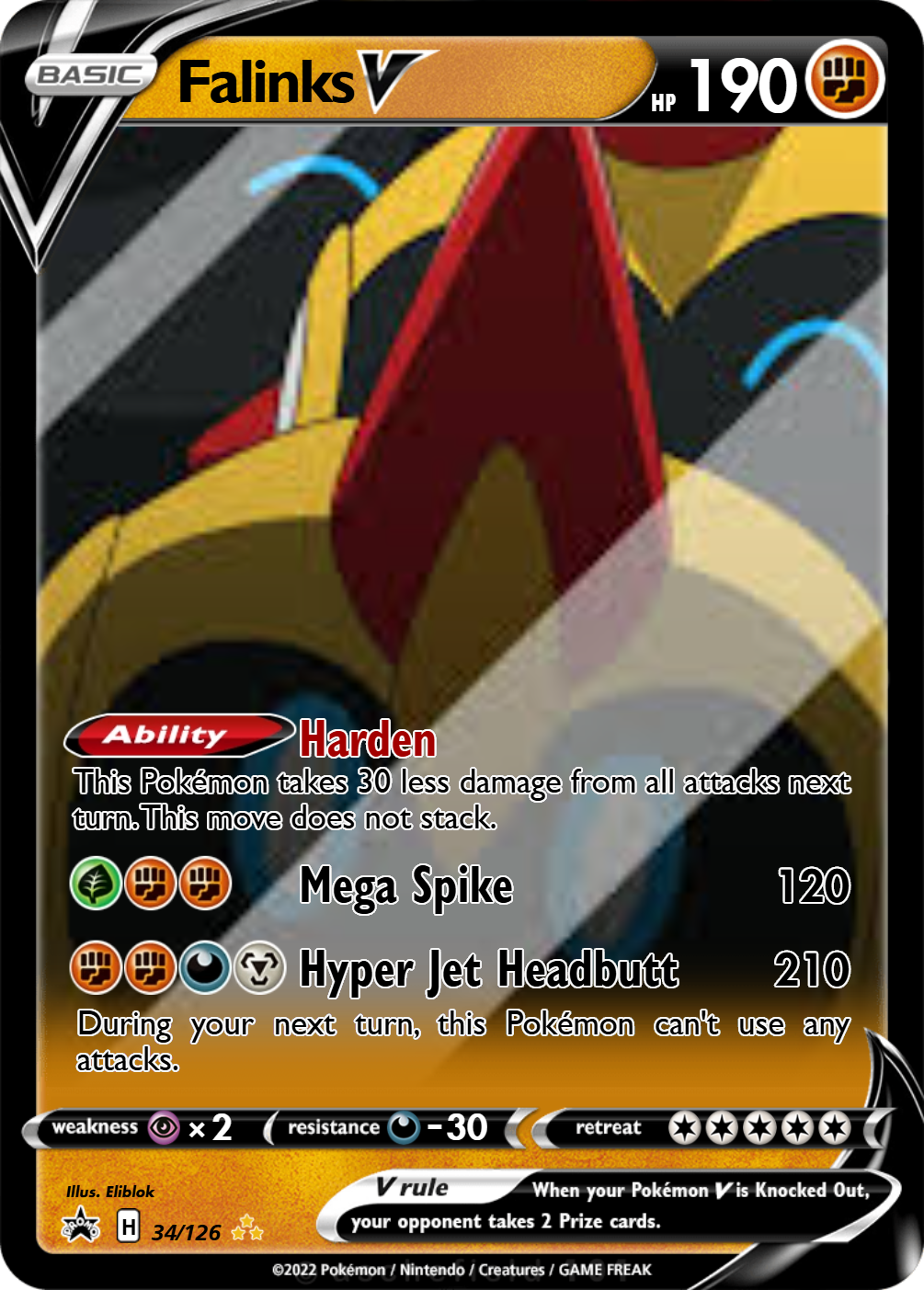 Falinks - Eliblok | Pokécardmaker.net