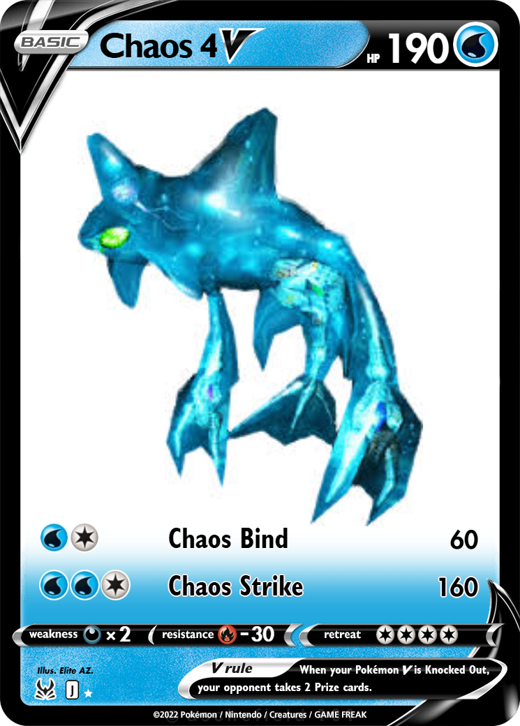 Chaos 4 - EliteJR | Pokécardmaker.net