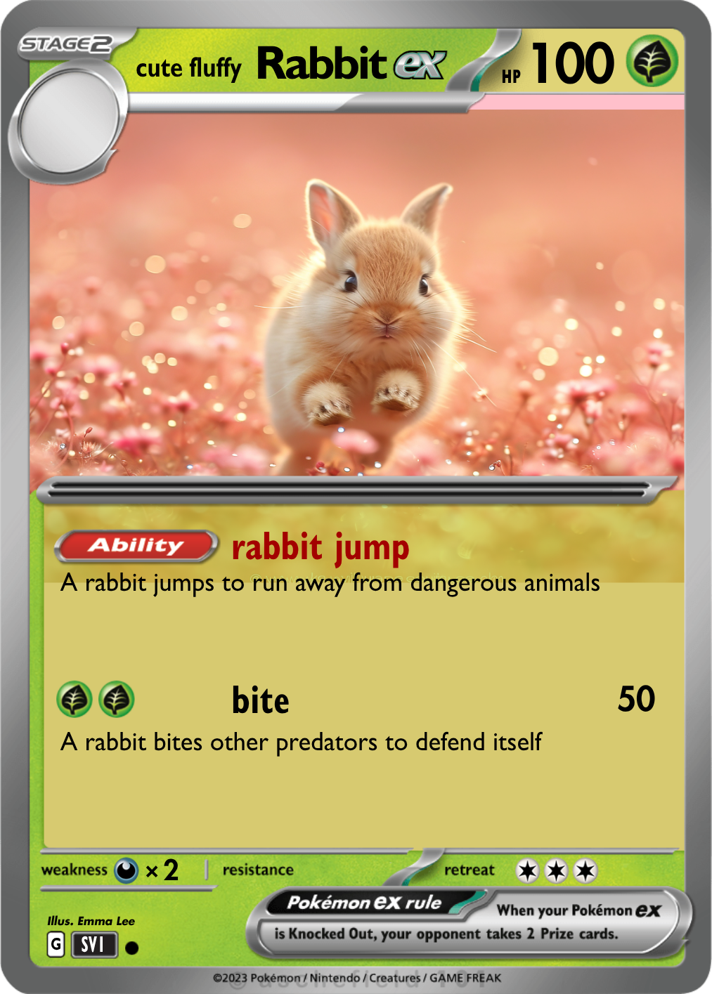 Rabbit - EmmaleeSIS | Pokécardmaker.net