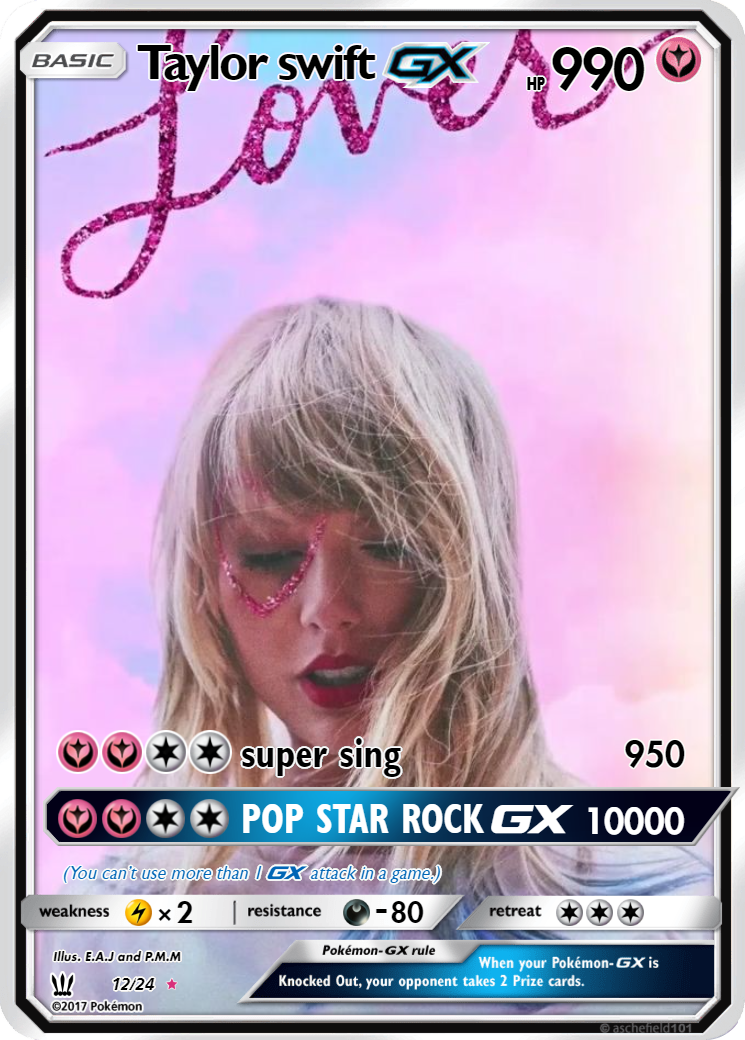 Taylor swift - Emmettjones | Pokécardmaker.net