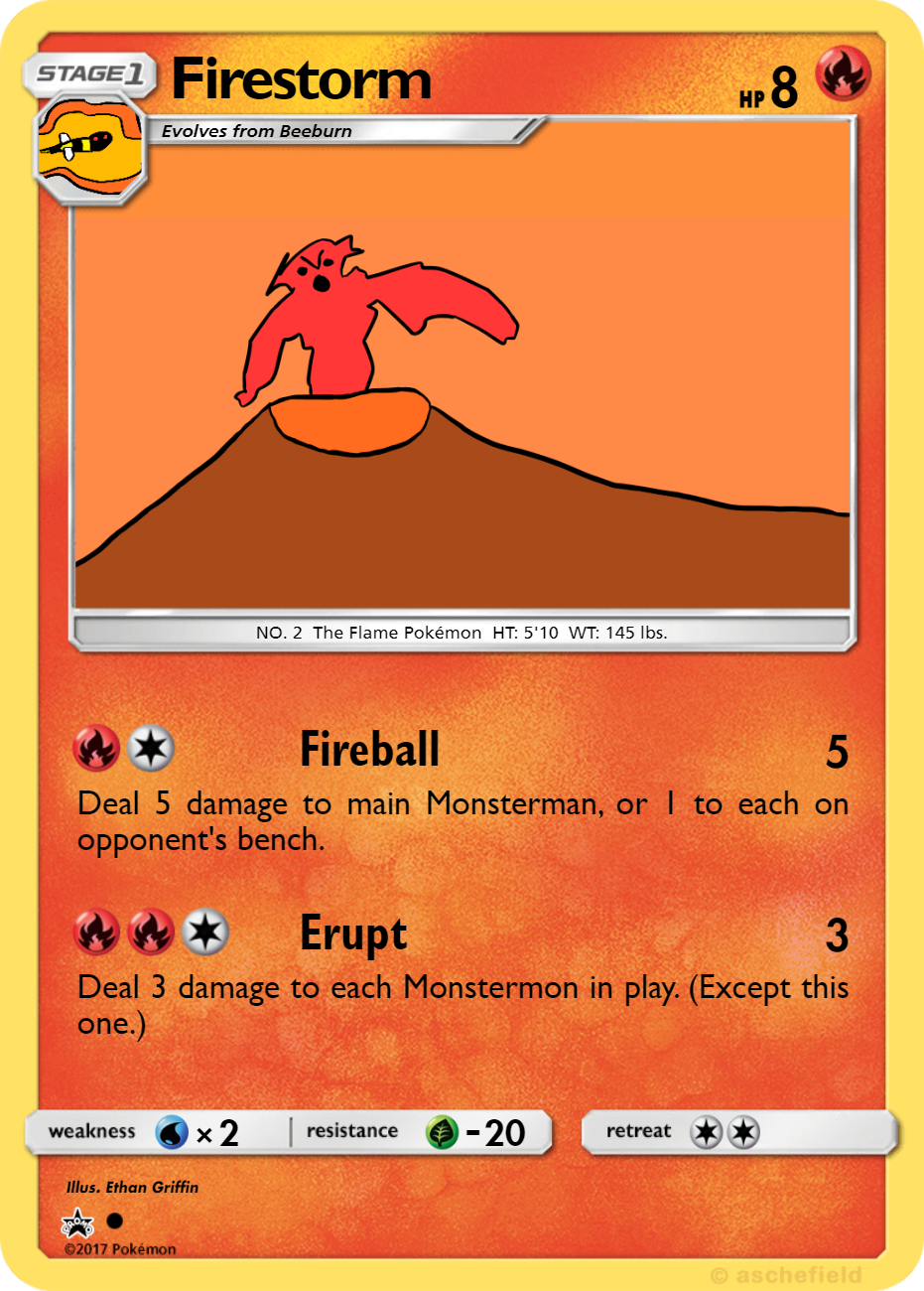 Firestorm - EnderSquid | Pokécardmaker.net