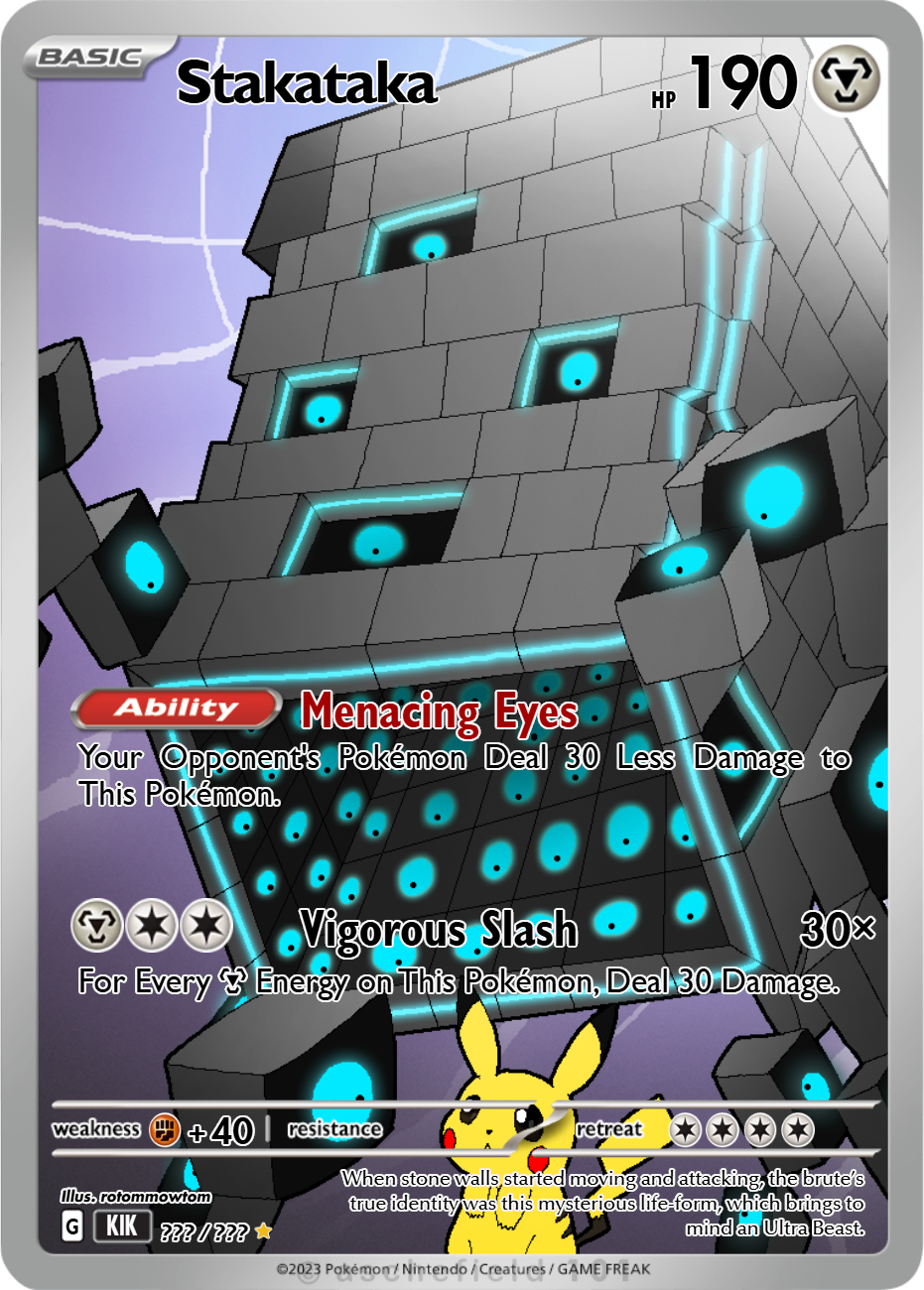 Stakataka - EnderTreeZach | Pokécardmaker.net