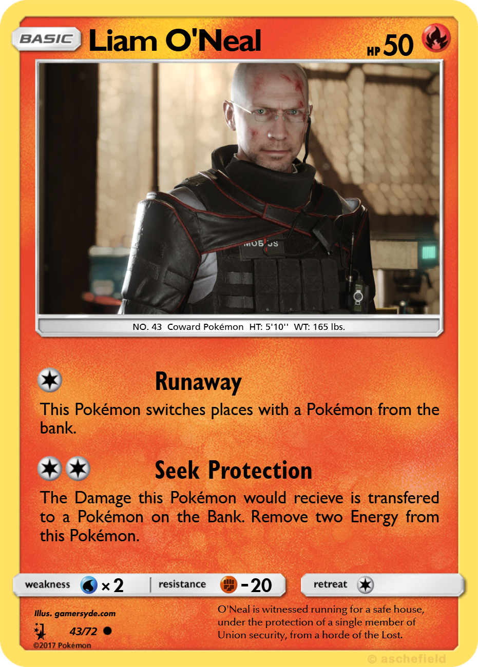 Liam O'Neal - Enderdrache42 | Pokécardmaker.net