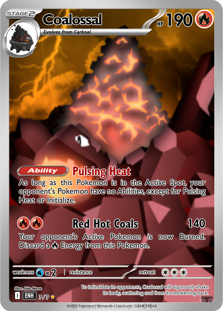 Coalossal - EnhancedReality | Pokécardmaker.net