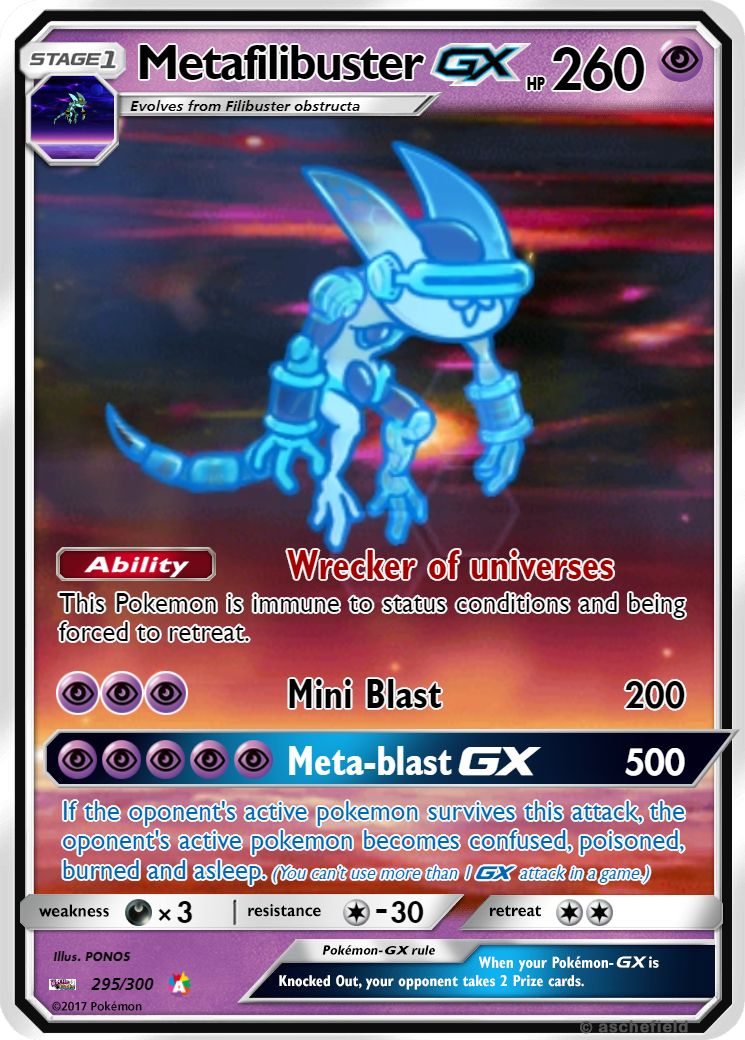 Metafilibuster - Enzo200 | Pokécardmaker.net